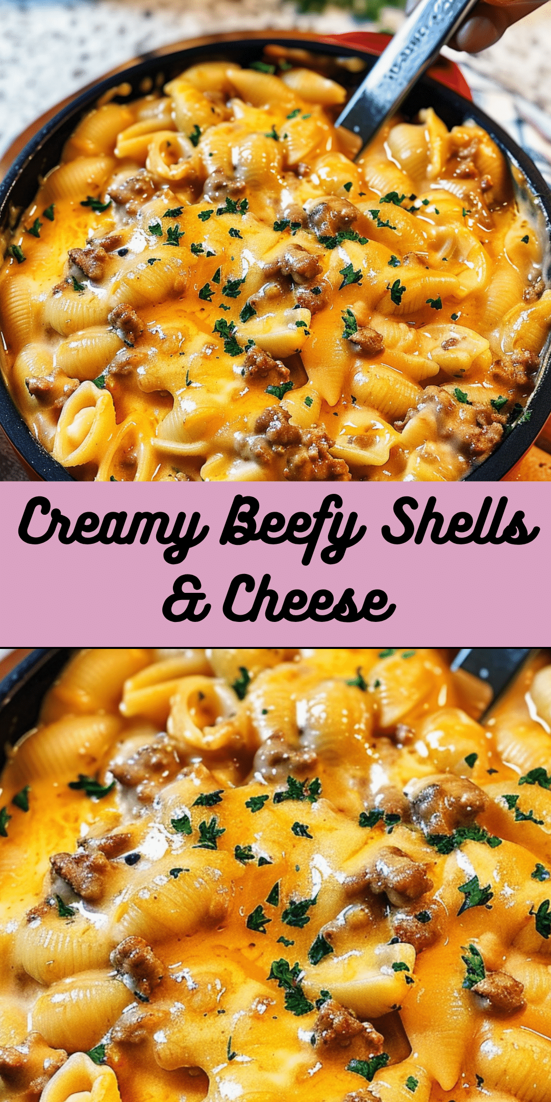 Creamy Mushroom & Ground Beef Bake - Cooking With Blog