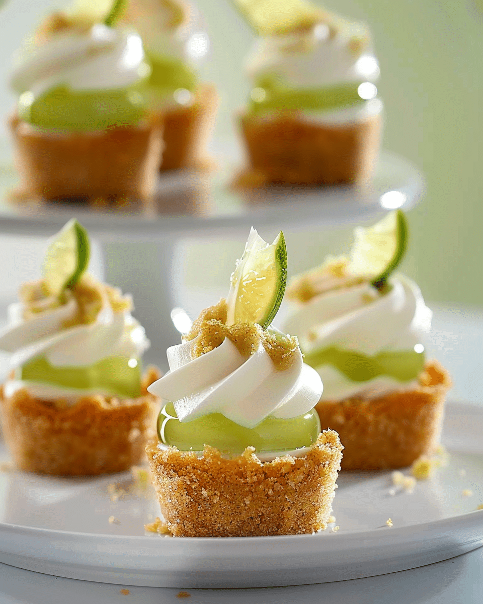 Key Lime Pie Mini Desserts - Cooking With Blog