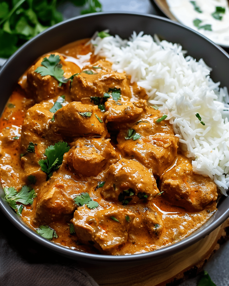 Slow Cooker Butter Chicken - Cooking With Blog