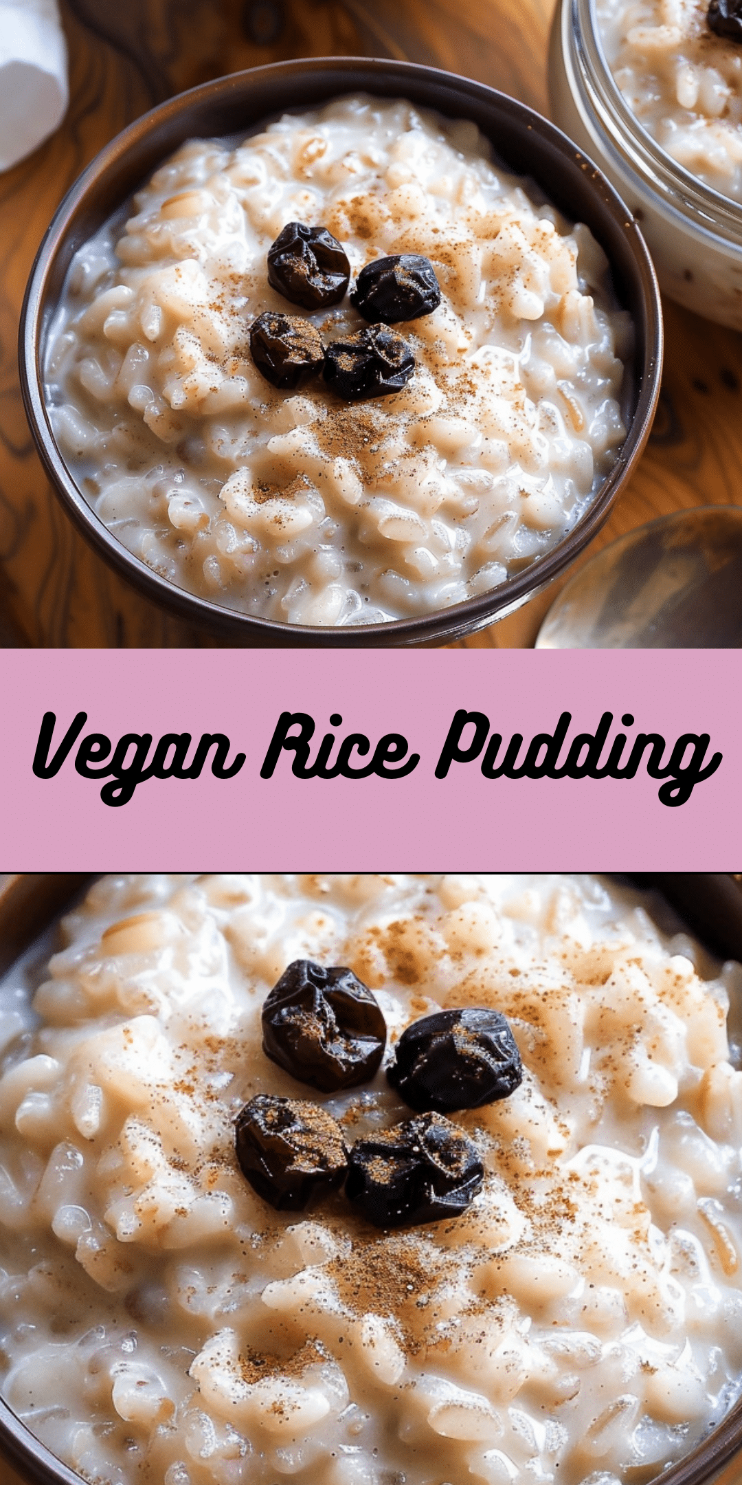 Vegan Rice Pudding - Cooking With Blog