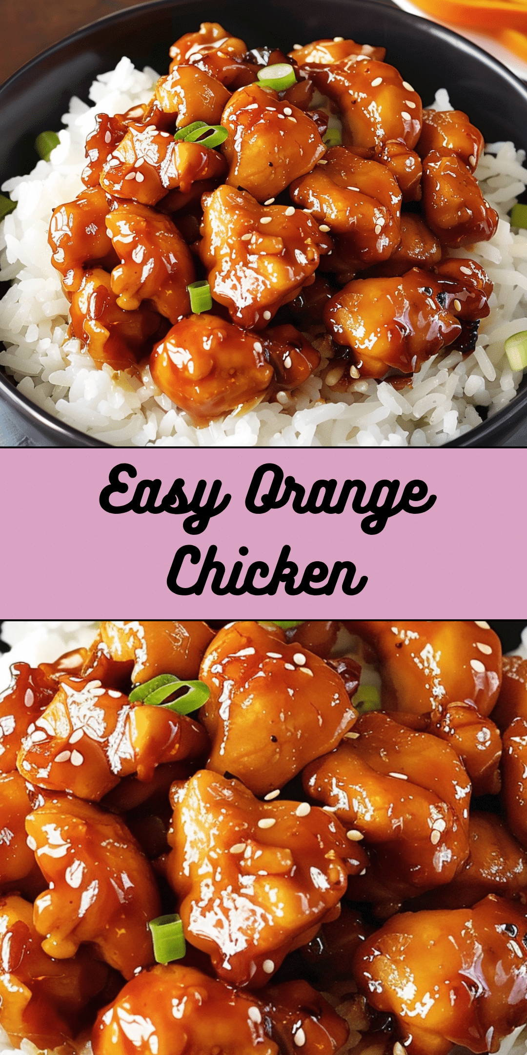 Easy Orange Chicken - Cooking With Blog