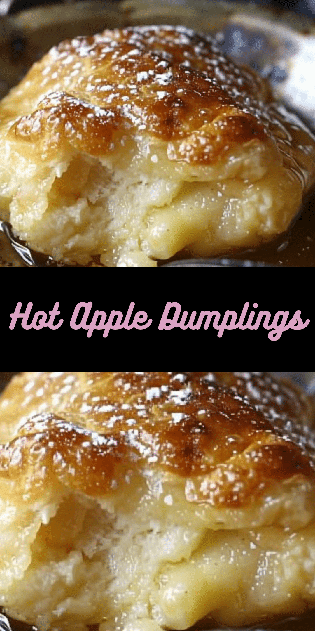 Hot Apple Dumplings - Cooking With Blog