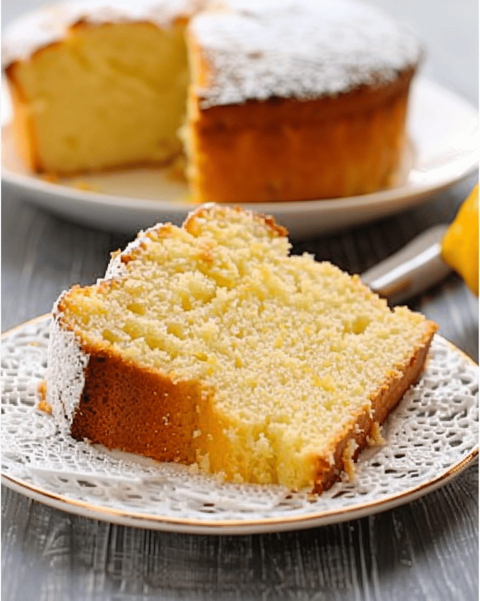 Lemon Yogurt Cake (No White Flour) - Cooking With Blog
