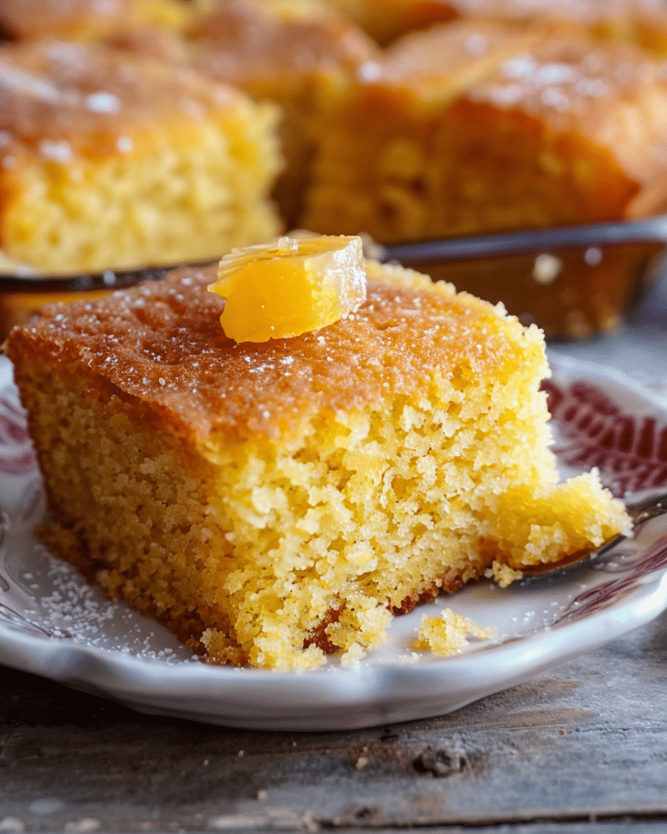 Sweet and Moist Cornbread - Cooking With Blog