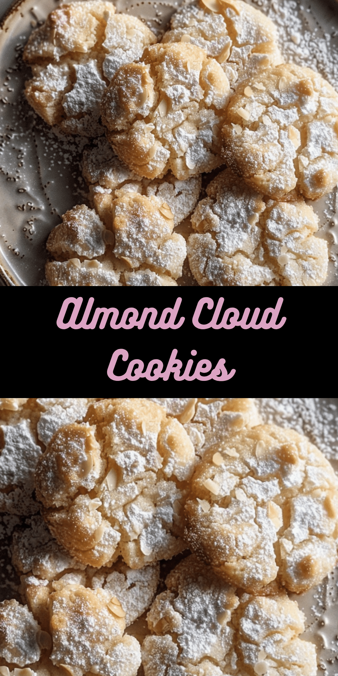 Almond Cloud Cookies - Cooking With Blog