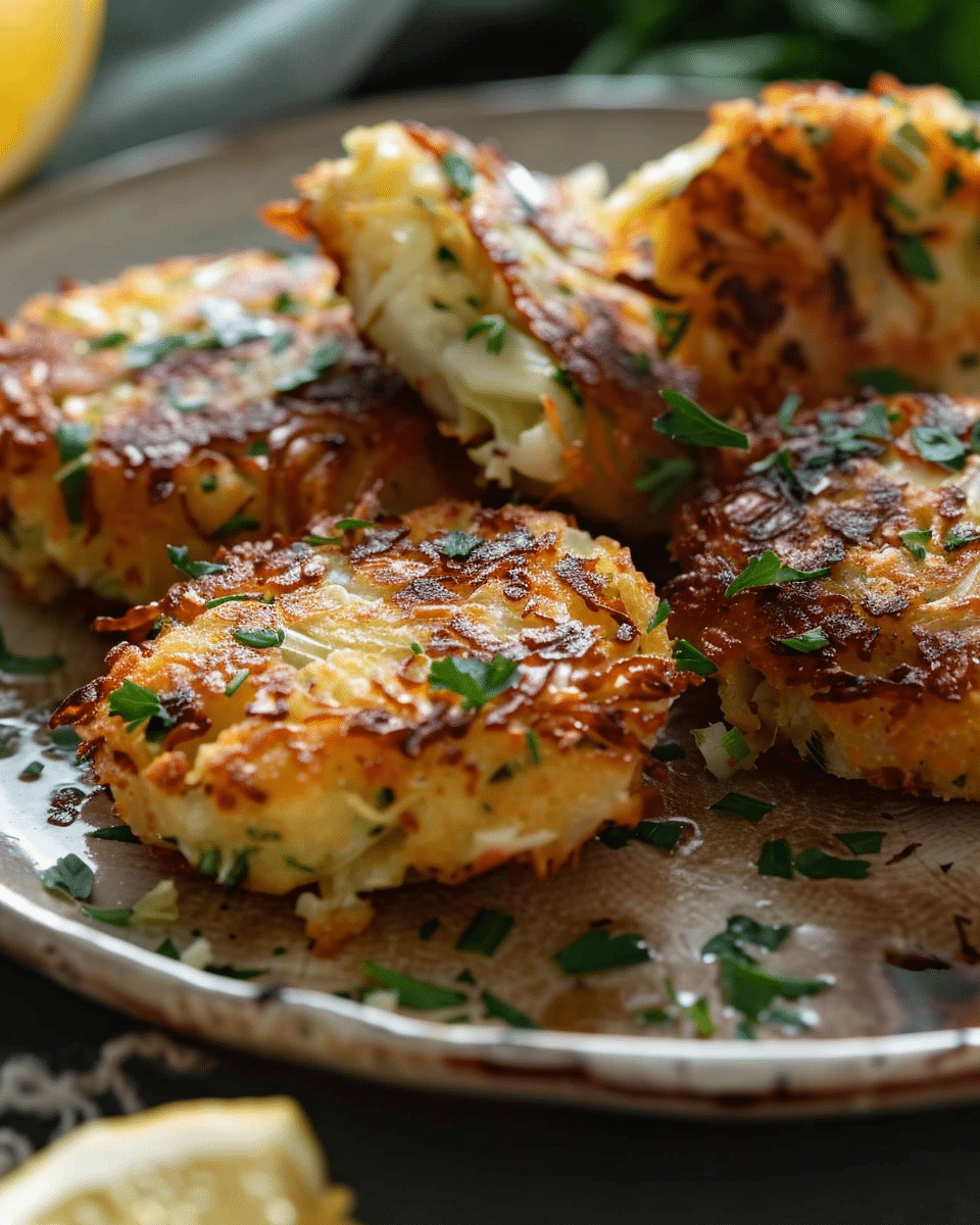 Cabbage Patties - Cooking With Blog