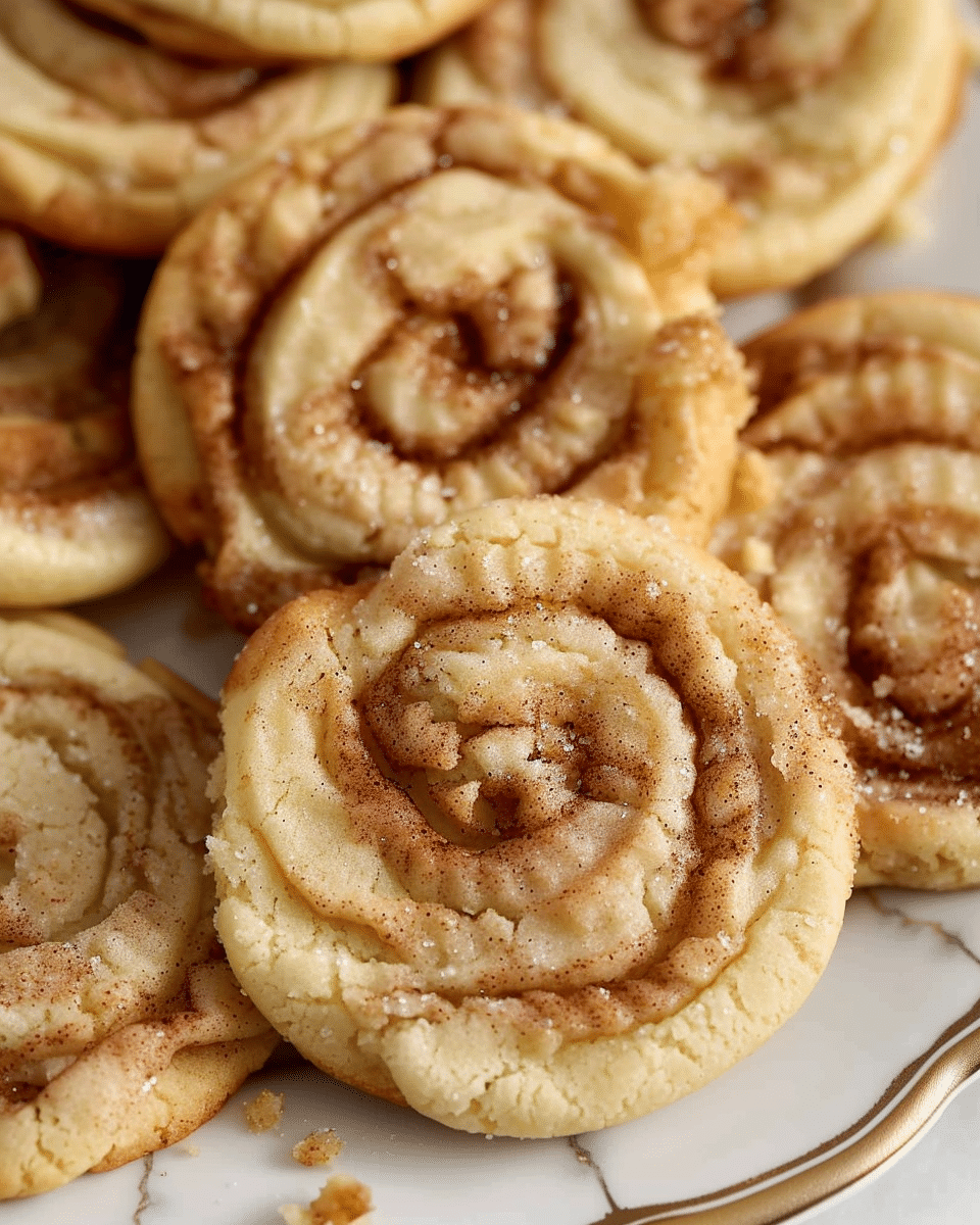 Cinnamon Roll Sugar Cookies - Cooking With Blog