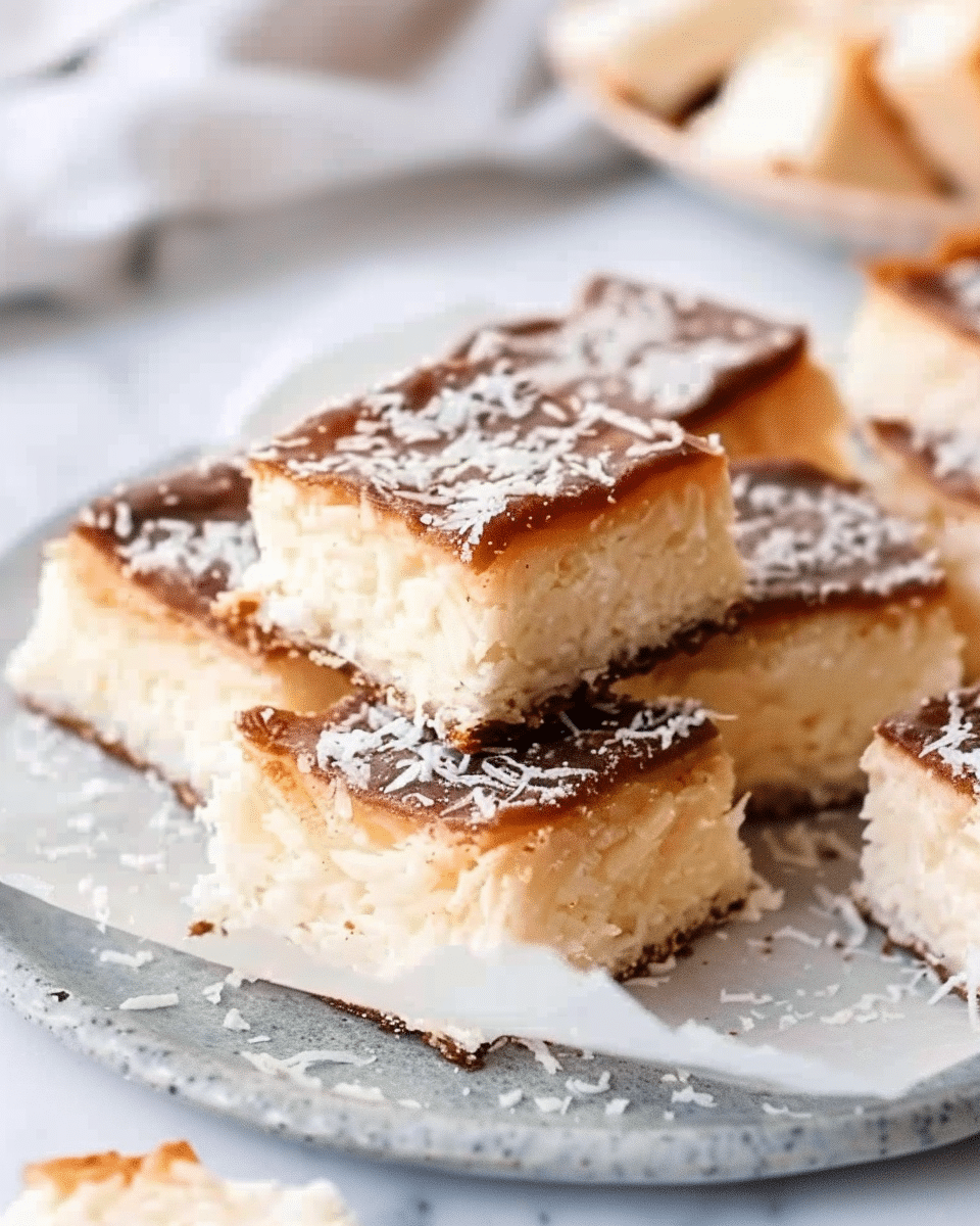 Keto Coconut Squares - Cooking With Blog