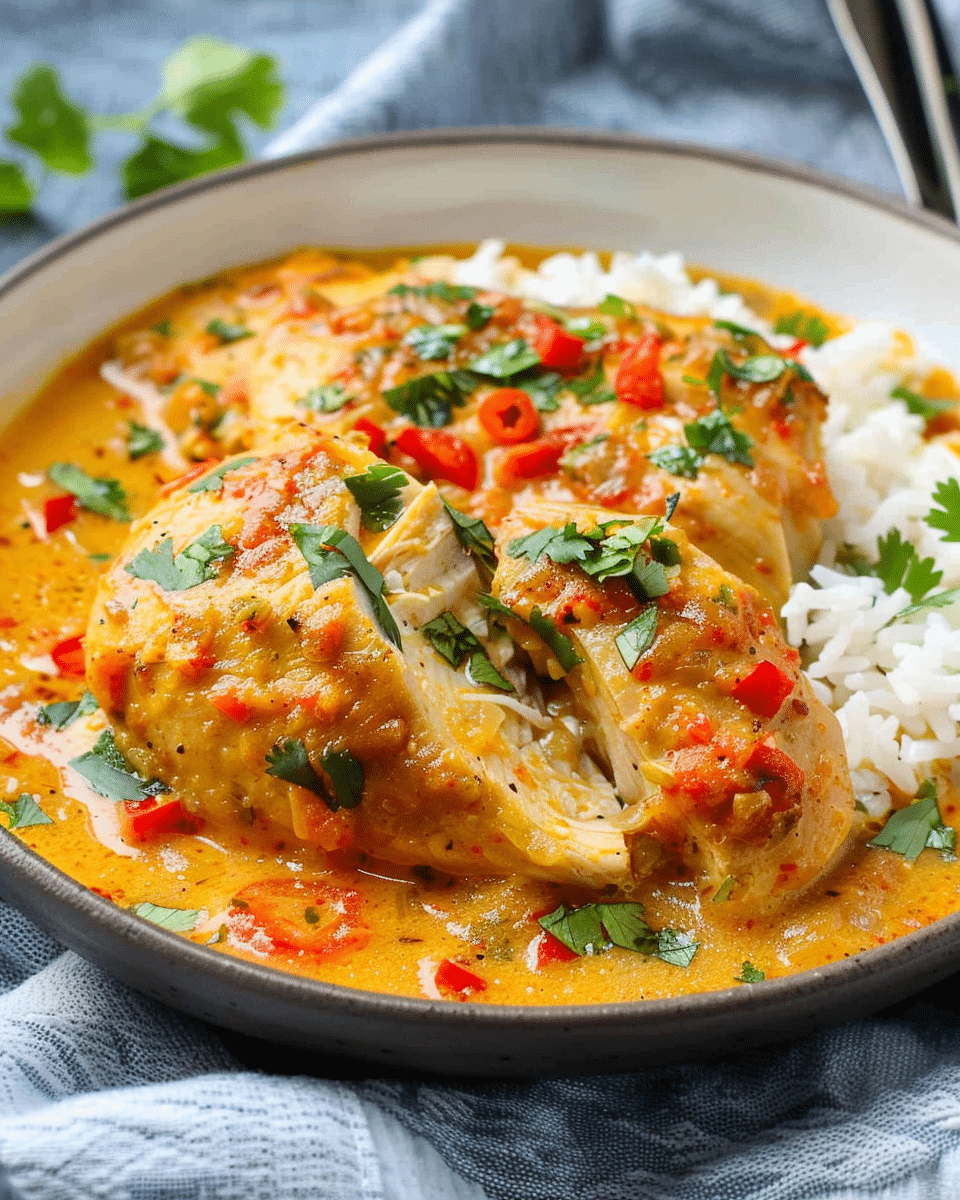 Spicy Brazilian Coconut Chicken Delight - Cooking With Blog