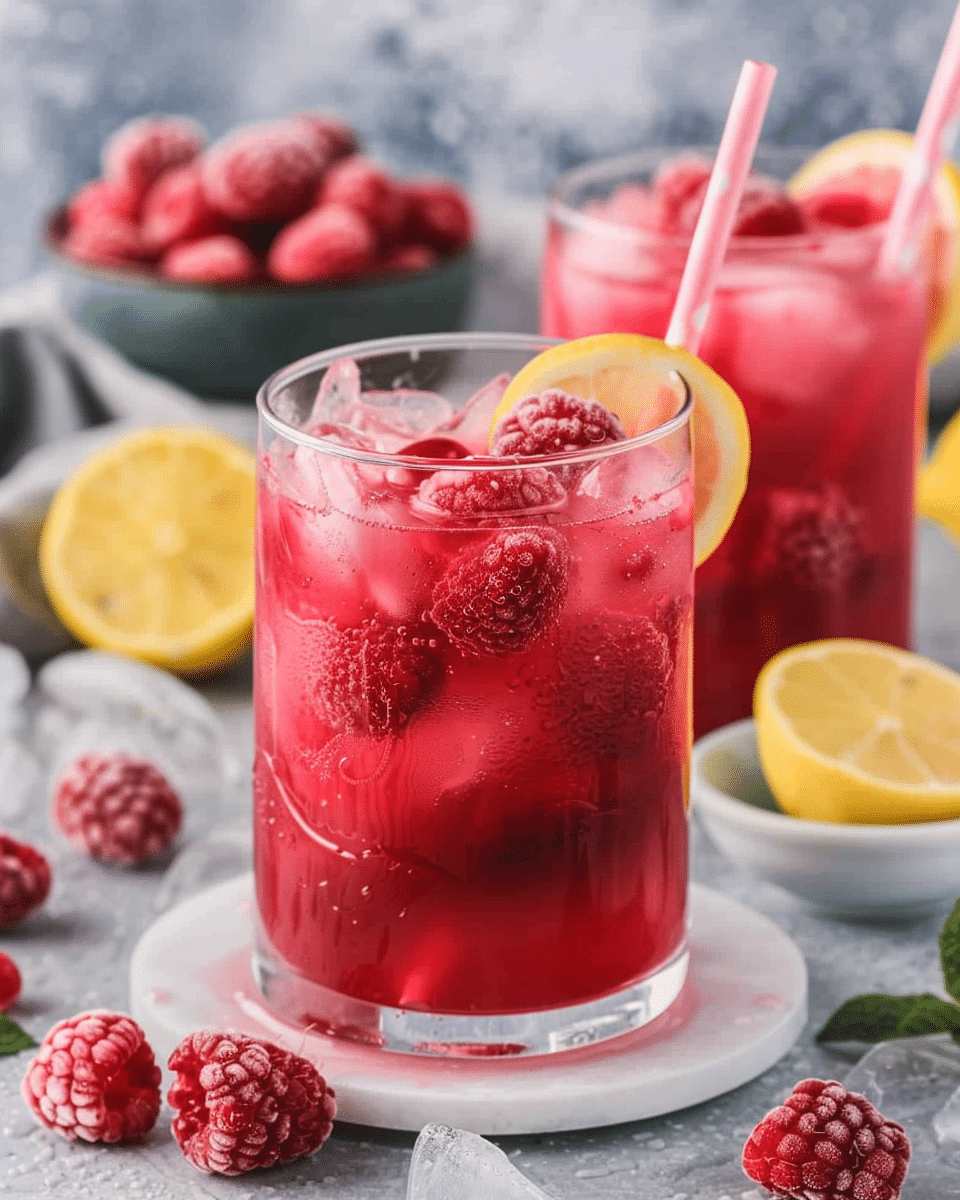 Berry Lemonade - Cooking With Blog