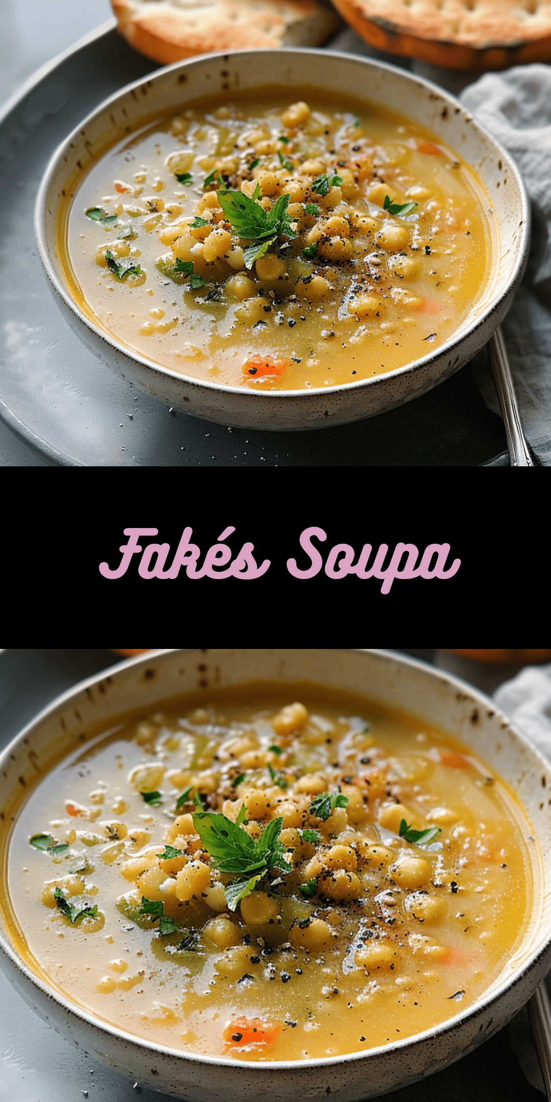 Fakés Soupa - Cooking With Blog