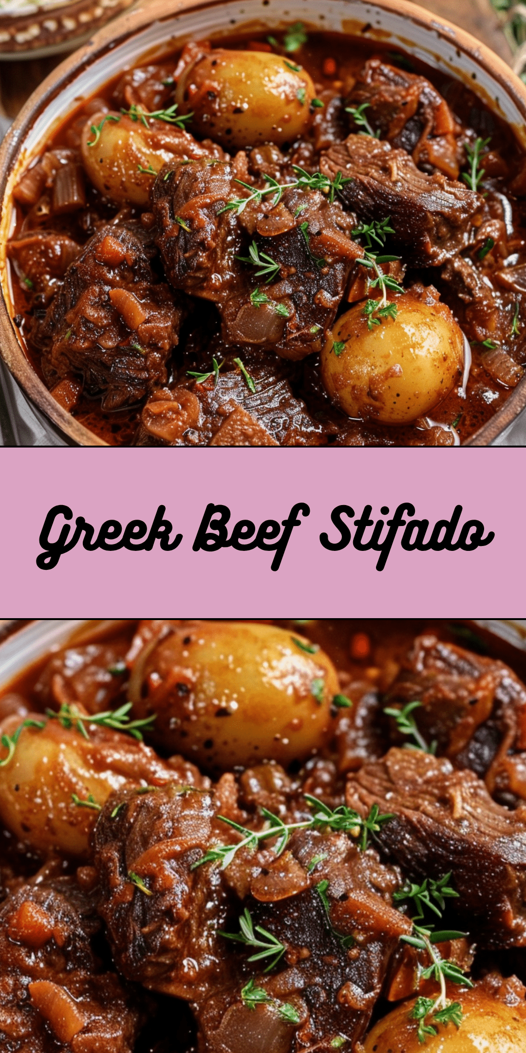 Greek Beef Stifado - Cooking With Blog