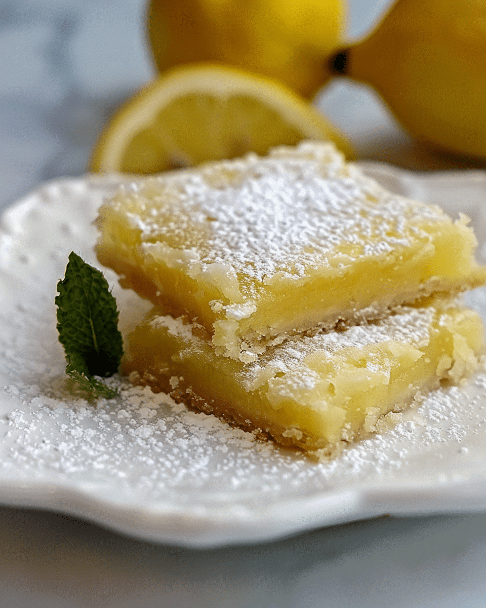 Limoncello Lemon Bars - Cooking With Blog