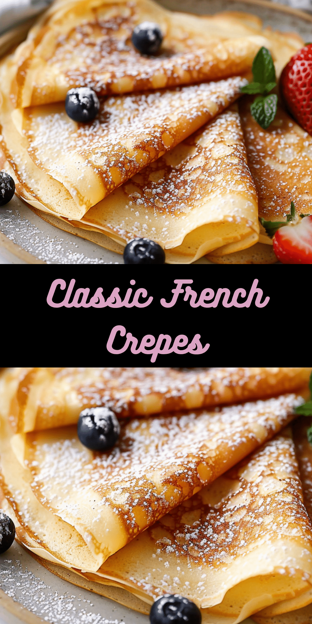 Classic French Crepes - Cooking With Blog
