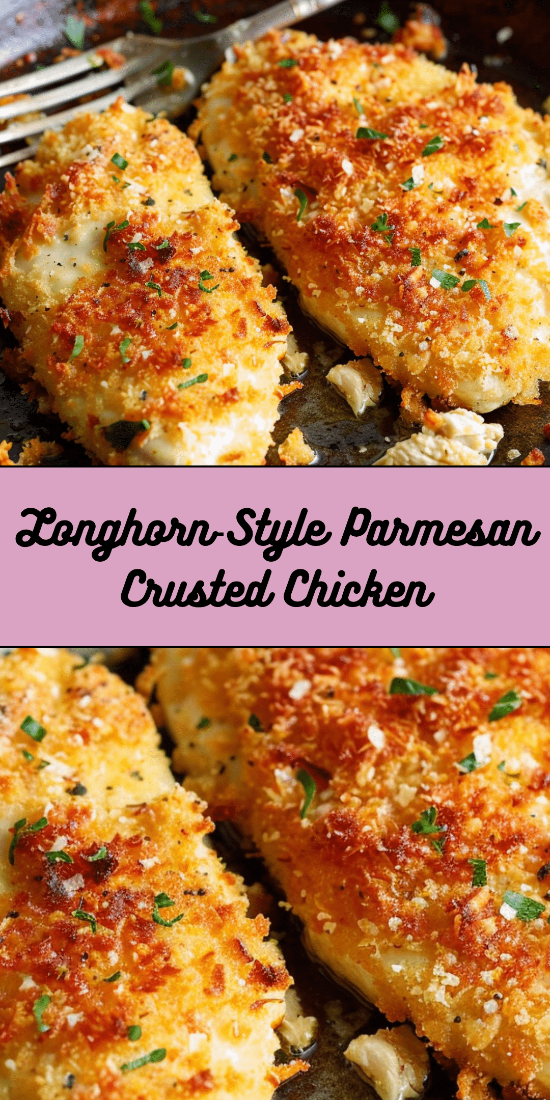 Longhorn‑Style Parmesan Crusted Chicken - Cooking With Blog