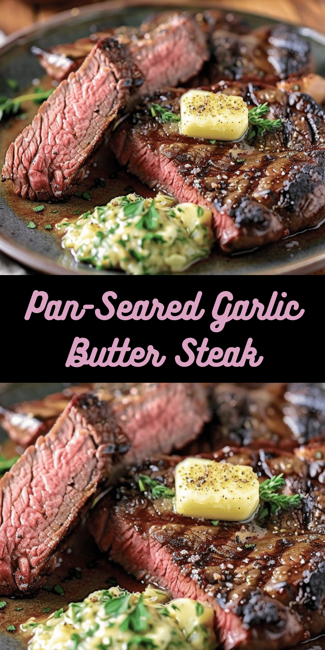 Pan-Seared Garlic Butter Steak - Cooking With Blog