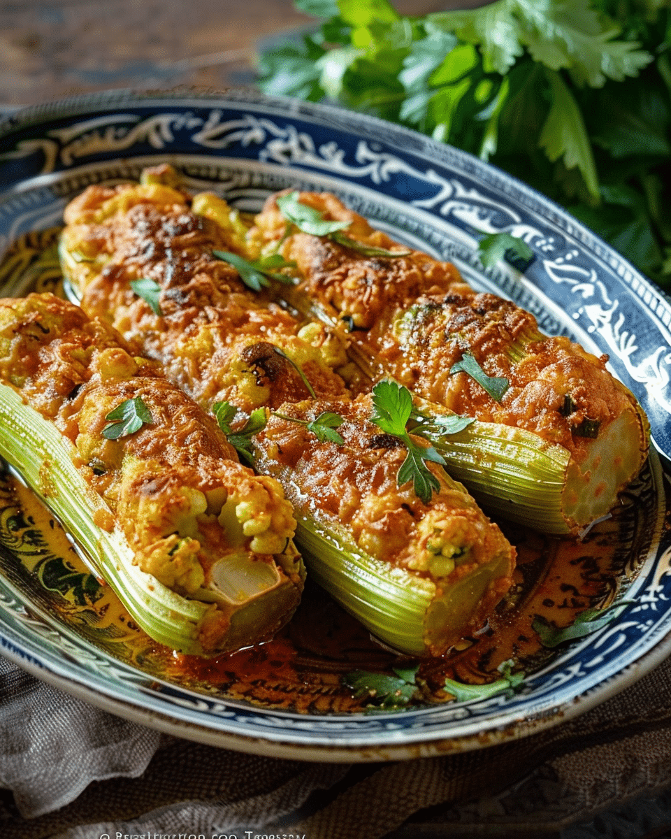 Sedani alla Pratese (Stuffed Celery, Prato Style) - Cooking With Blog