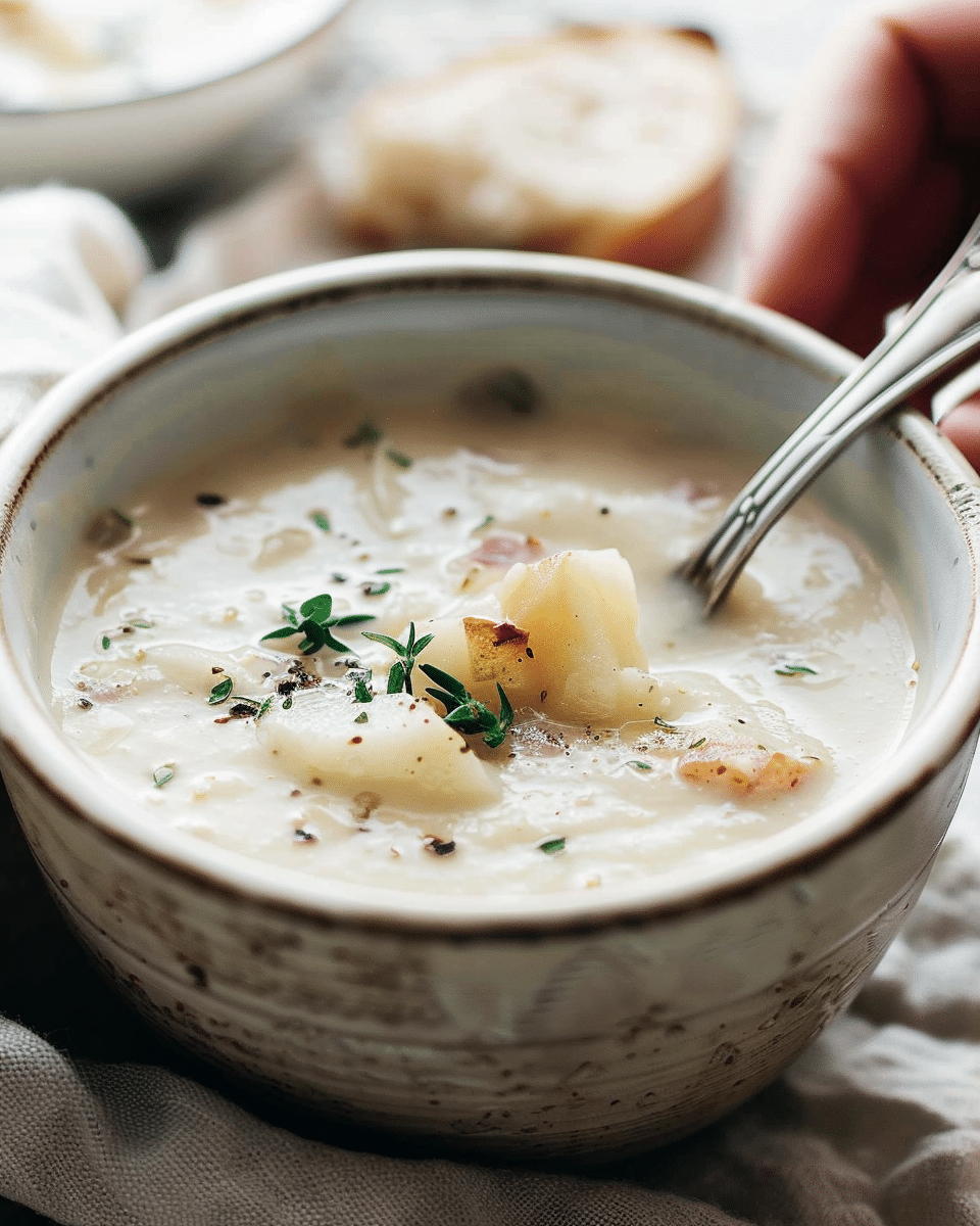 Creamy Potato Soup - Cooking With Blog