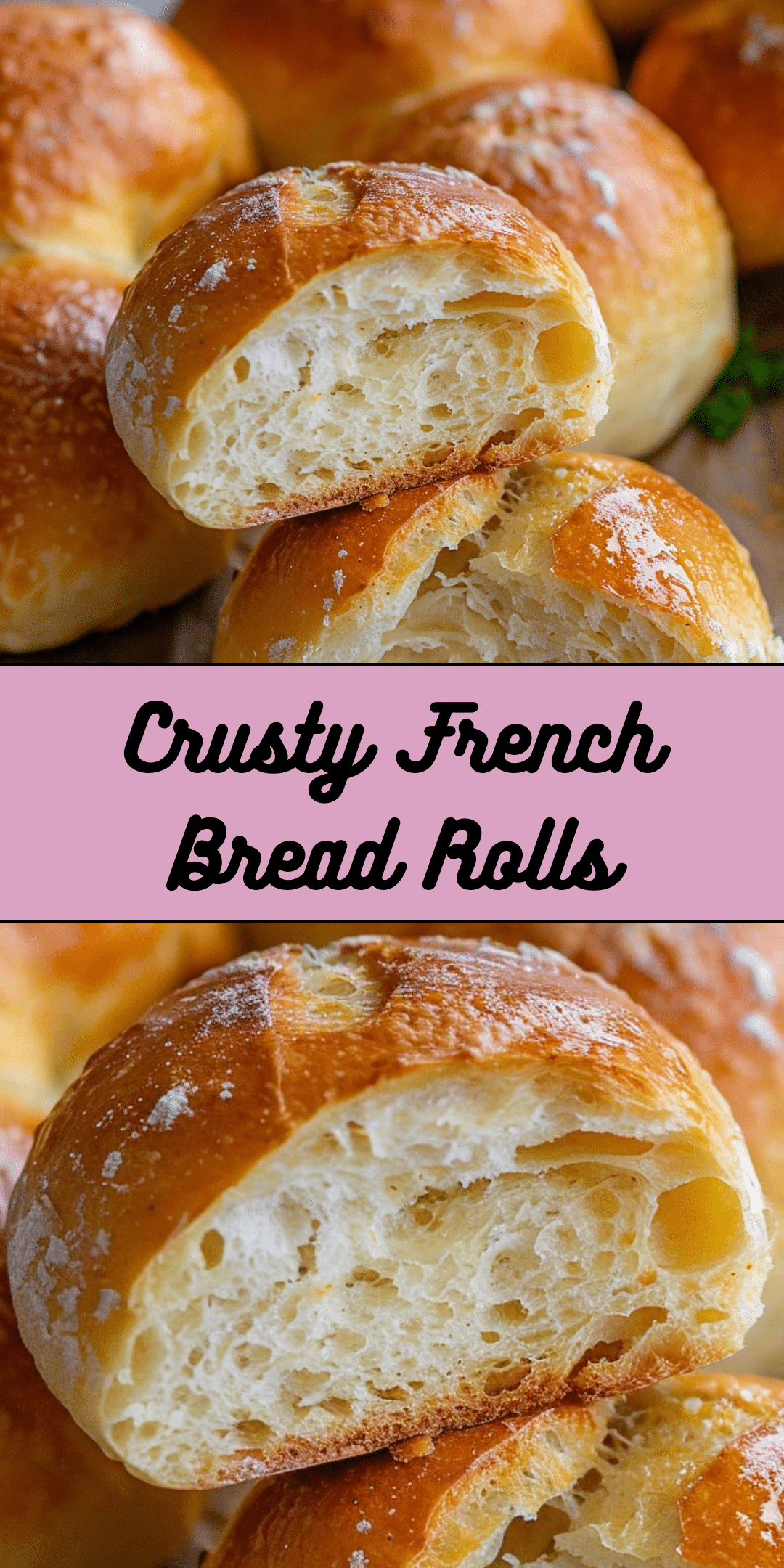 Crusty French Bread Rolls - Cooking With Blog