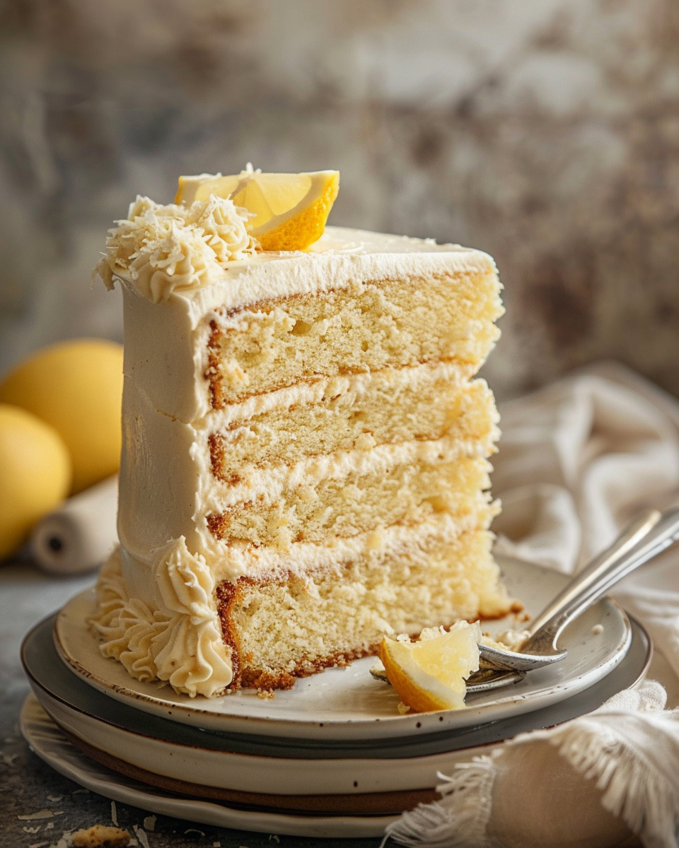 Irresistible Lemon Cake - Cooking With Blog