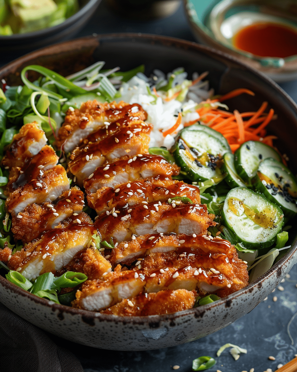 Japanese Katsu Bowls - Cooking With Blog