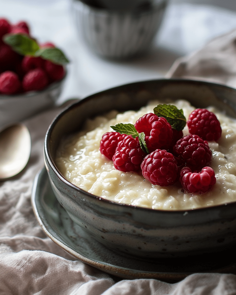 Rommegrot (Norwegian Cream Porridge) - Cooking With Blog