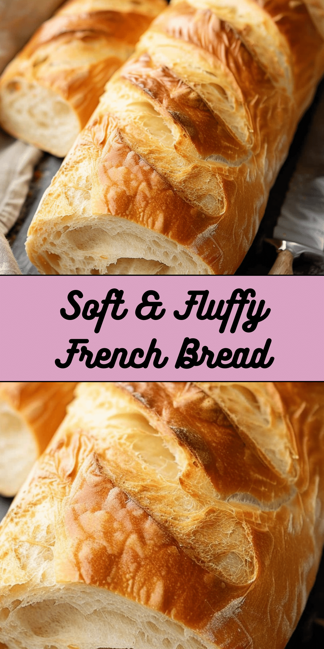 Soft & Fluffy French Bread - Cooking With Blog