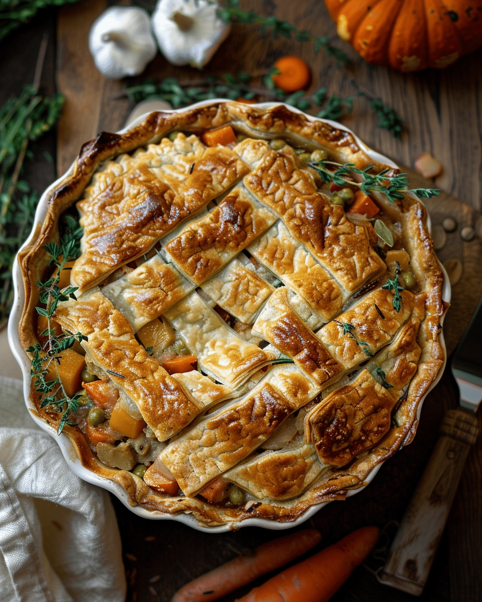 Best Vegan Thanksgiving Pot Pie - Cooking With Blog