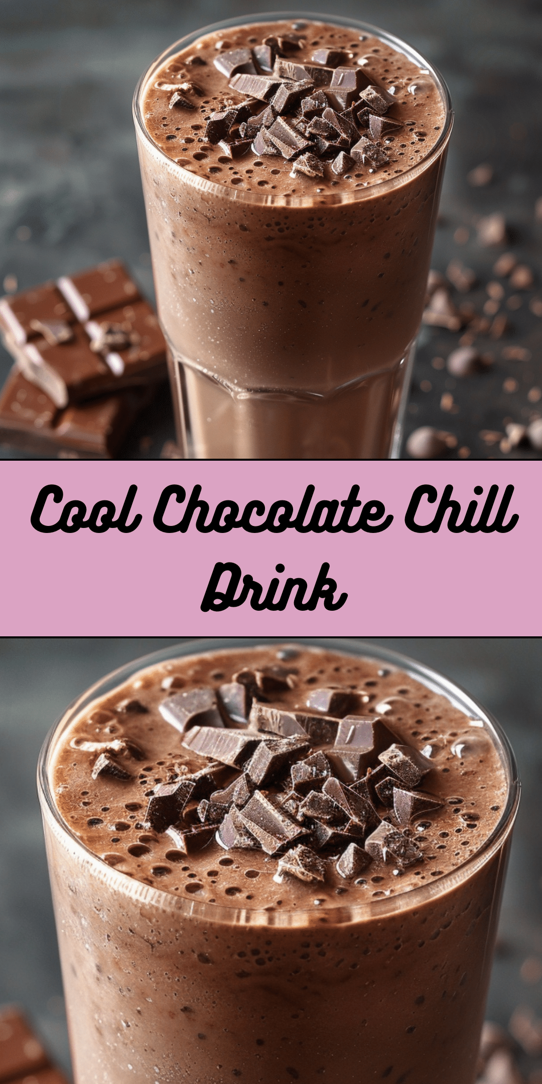 Cool Chocolate Chill Drink - Cooking With Blog