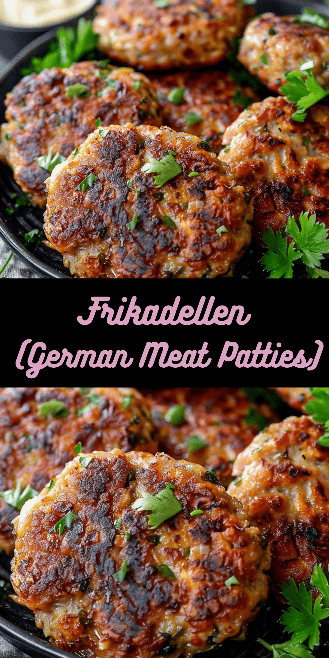 Frikadellen (German Meat Patties) - Cooking With Blog