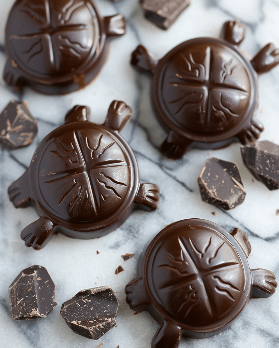 Homemade Chocolate Turtles - Cooking With Blog