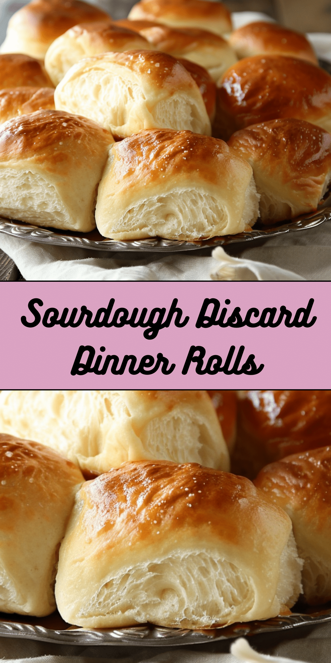 Sourdough Discard Dinner Rolls - Cooking With Blog