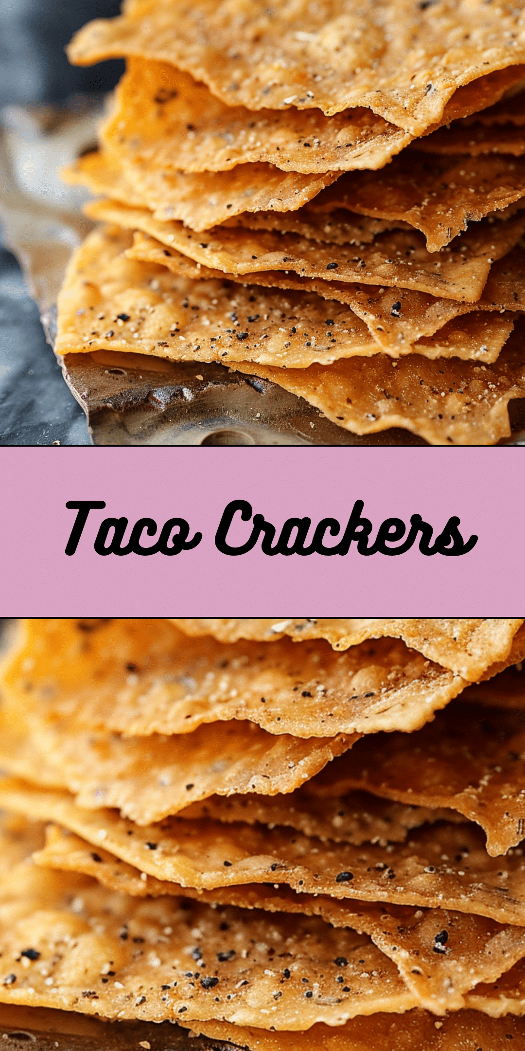 Taco Crackers - Cooking With Blog
