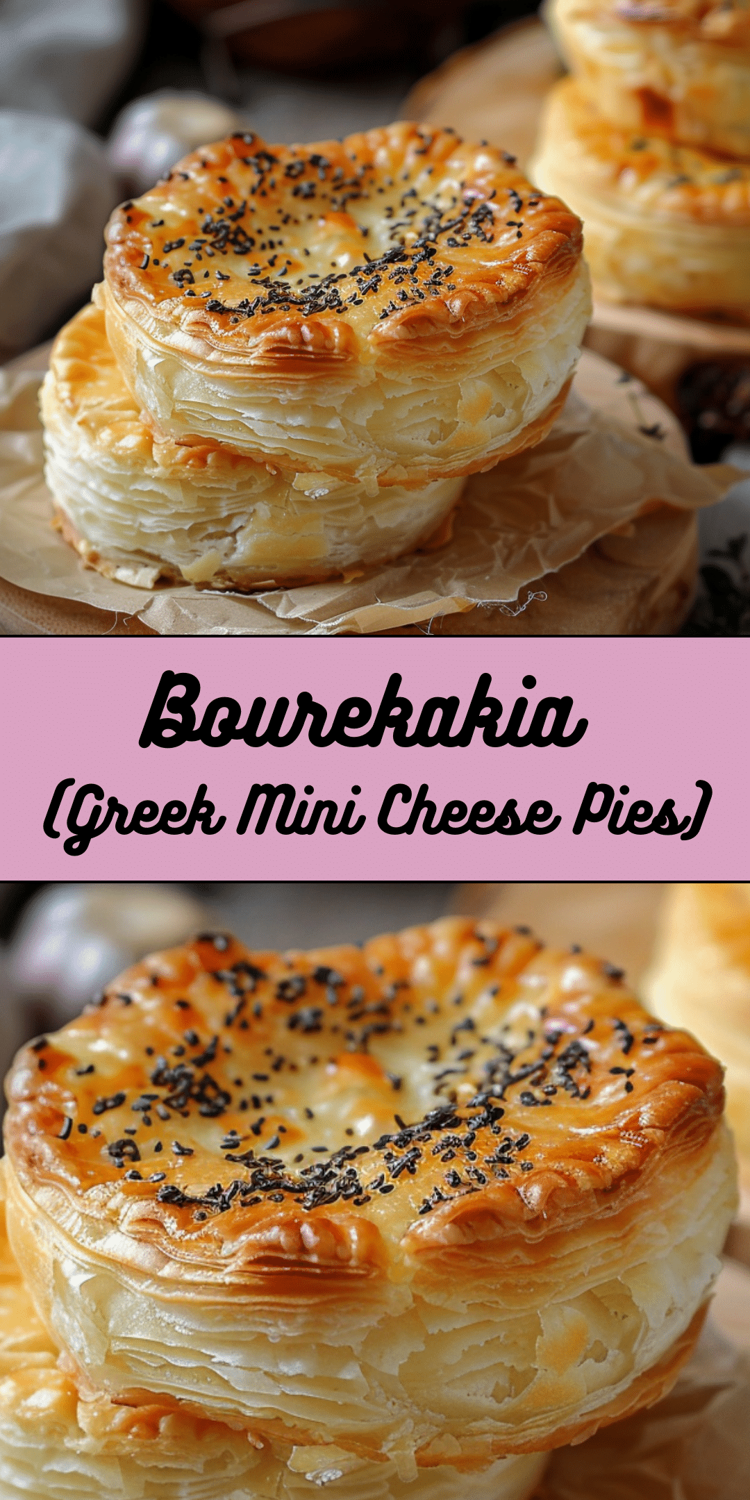 Bourekakia (Greek Mini Cheese Pies) - Cooking With Blog