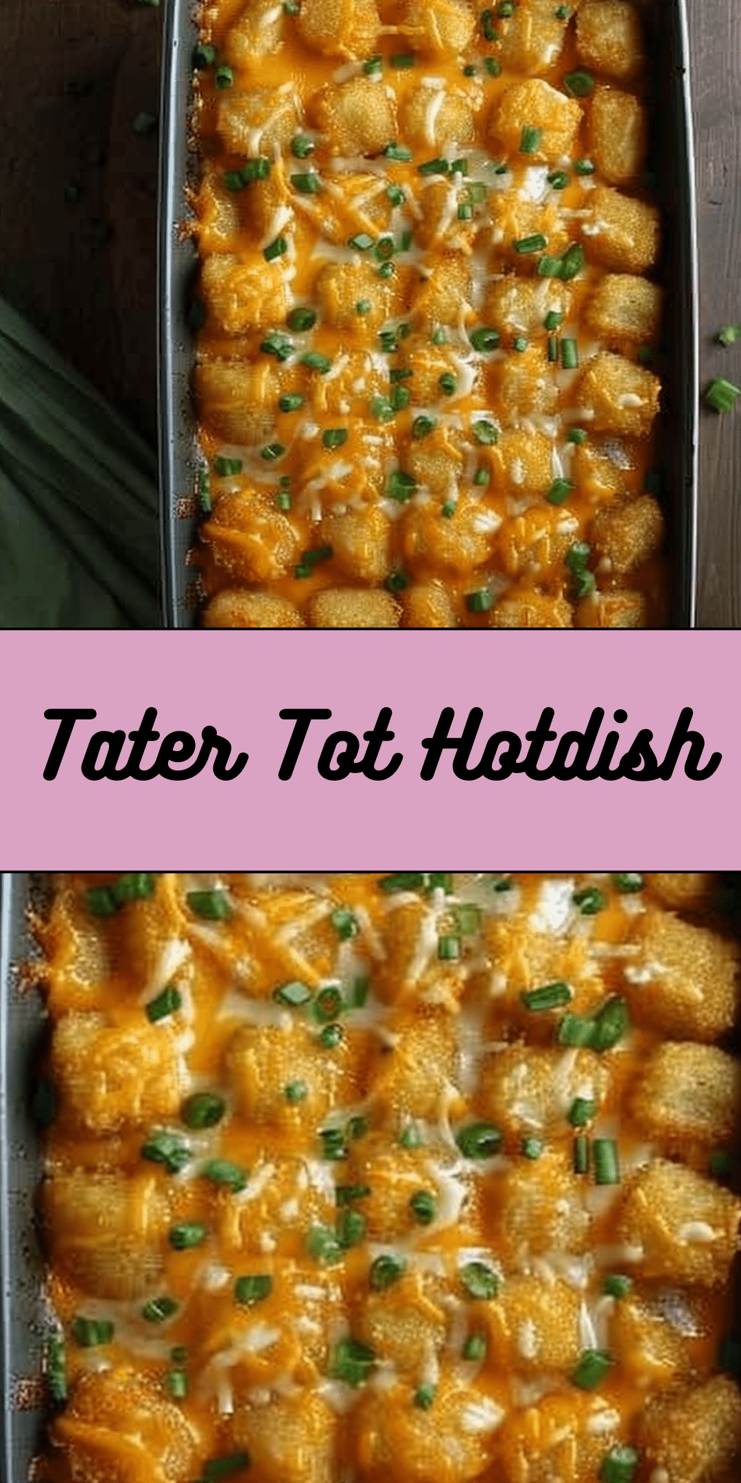 Tater Tot Hotdish - Cooking With Blog