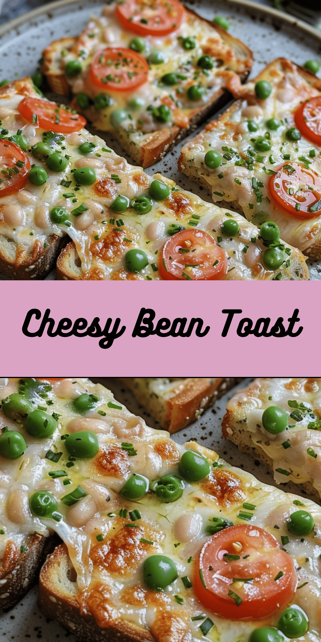 Cheesy Bean Toast - Cooking With Blog
